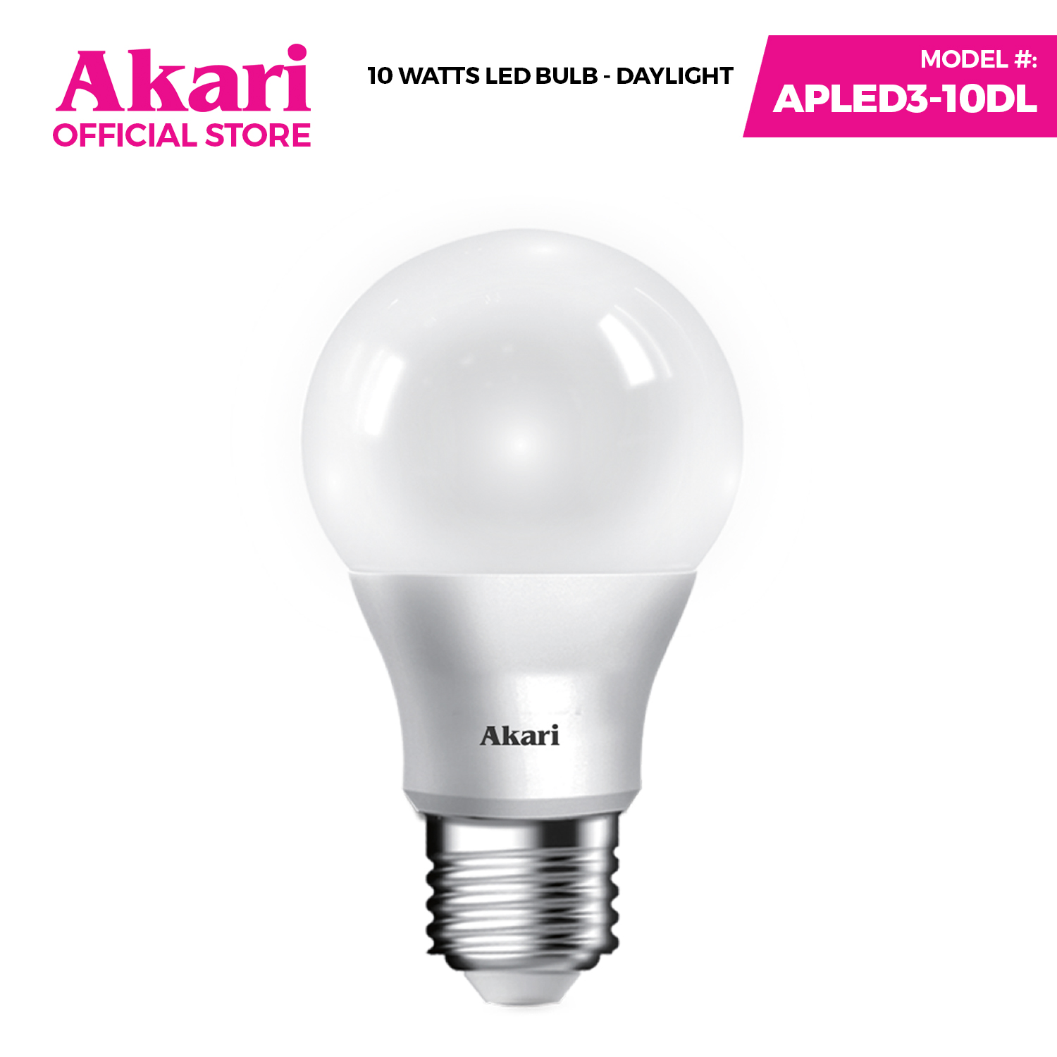 Akari 10 Watts Premiere LED Bulb - Daylight (APLED3-10DL) | Lazada PH
