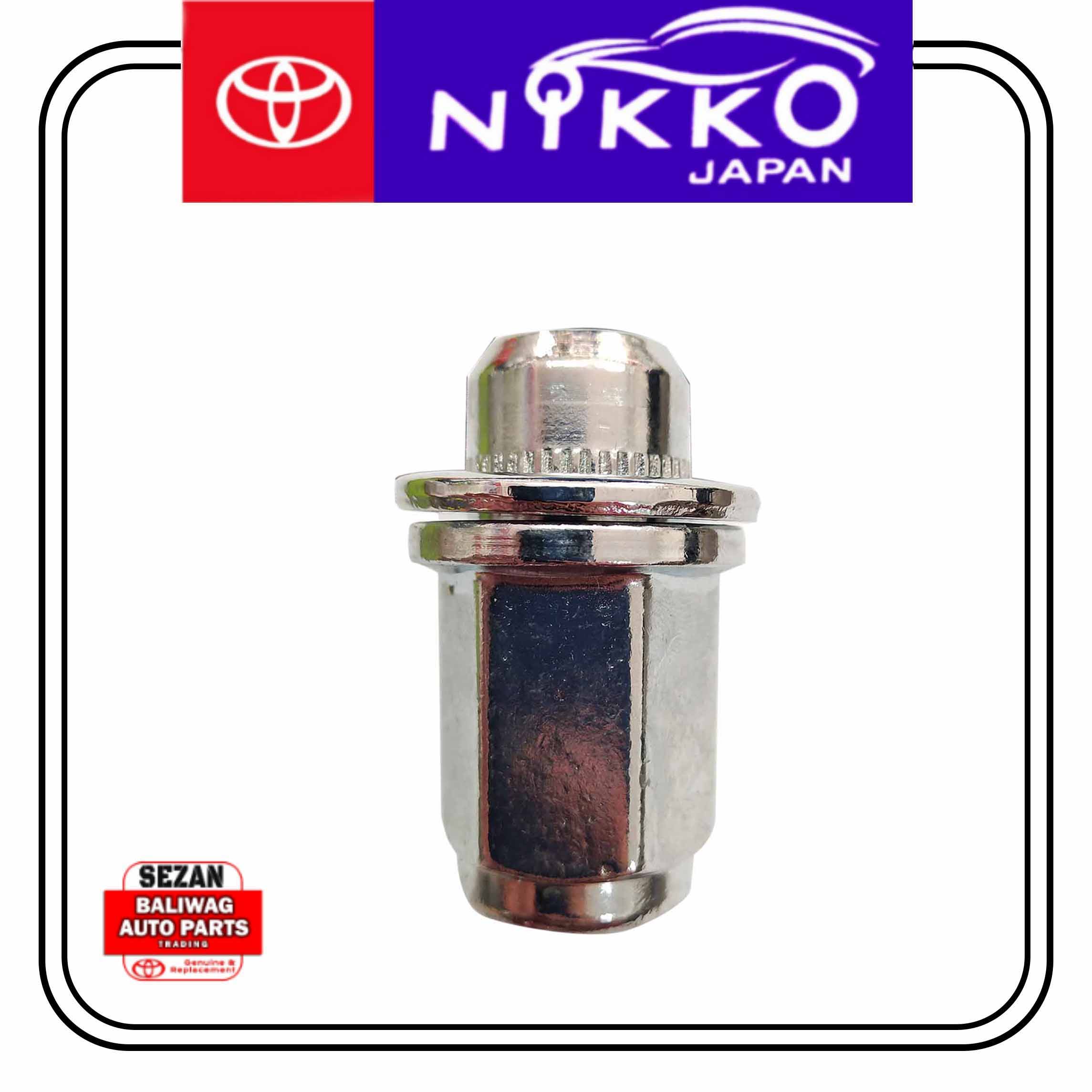 NIKKO JAPAN STUD NUT TOYOTA INNOVA FORTUNER HILUX 2004-2022 90942-01109 ...