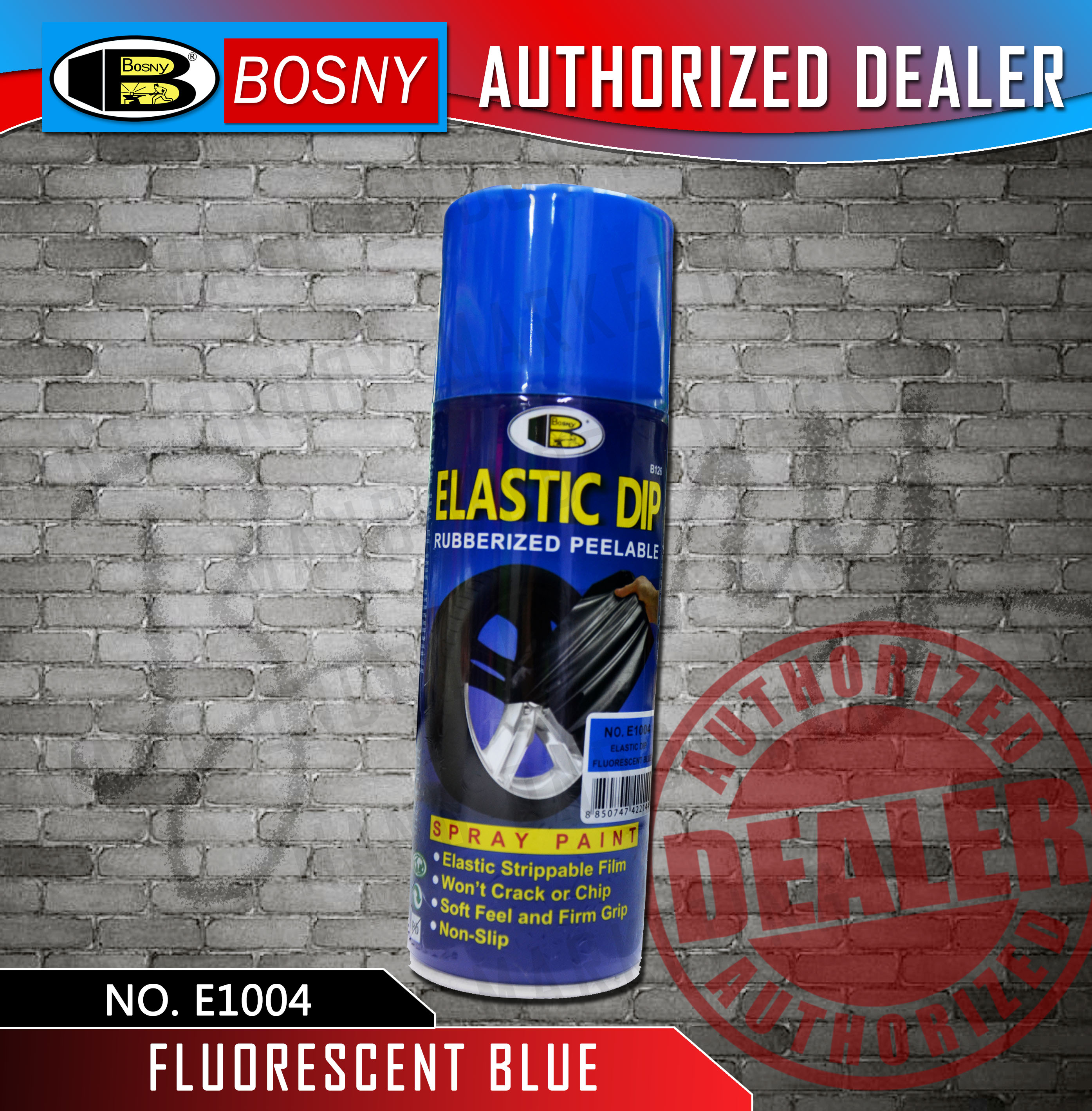 Bosny Elastic Spray Paint No. E1004 Fluorescent Blue | Lazada PH