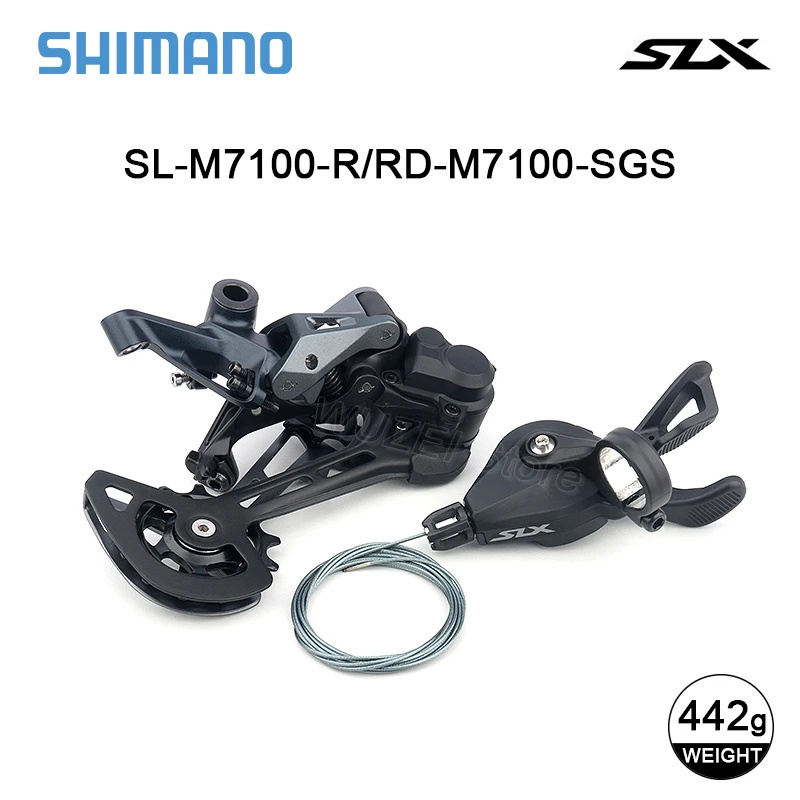 SHIMANO SLX M7100 12V Groupset M7100 Shifter Rear Derailleur M6100 ...