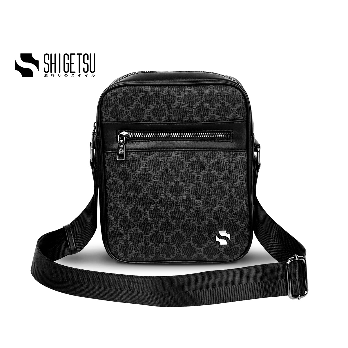 Shigetsu Signature TAMURA Monogram Bag Leather sling bag for men ...