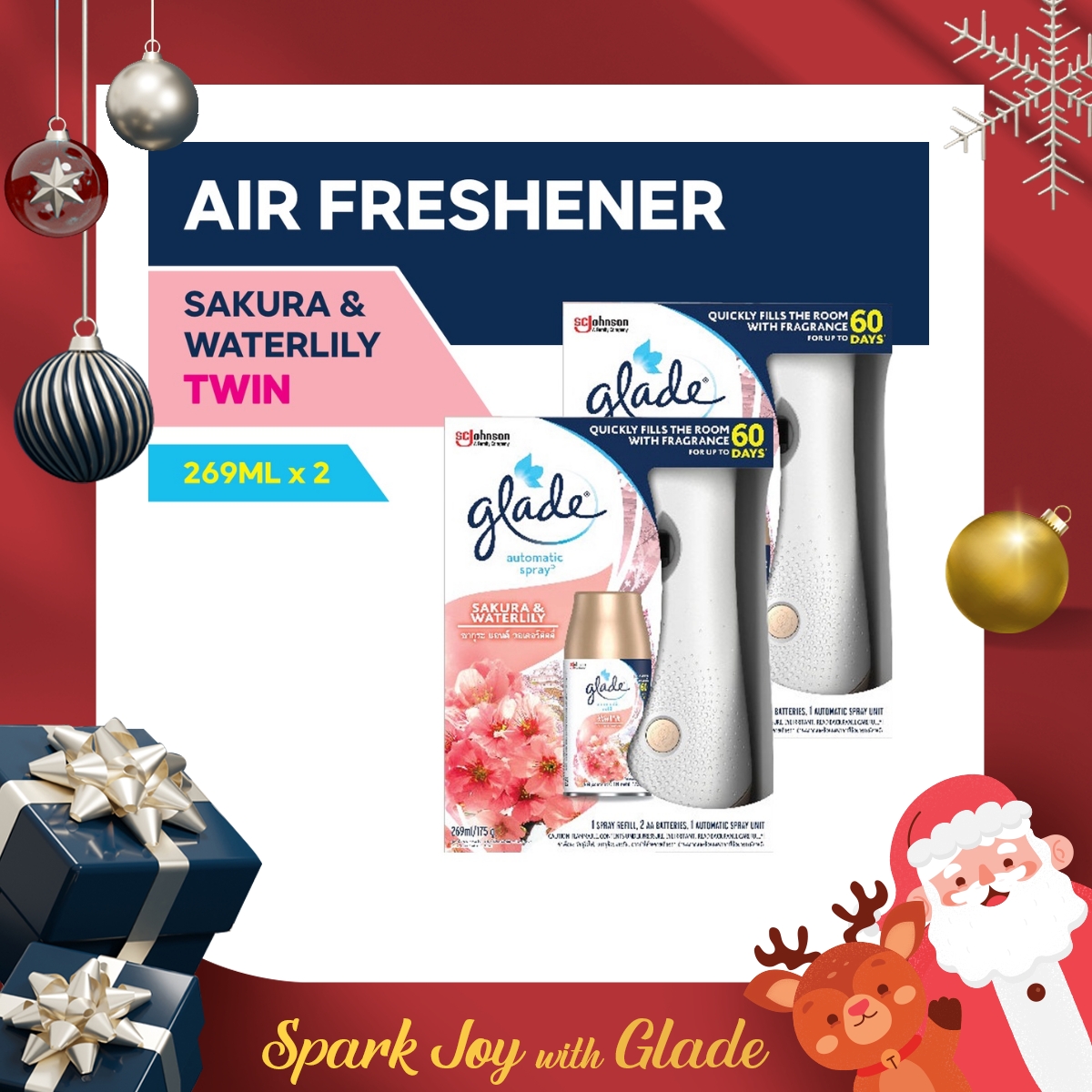 Glade Automatic Primary - Sakura & Waterlily Twin | Lazada PH