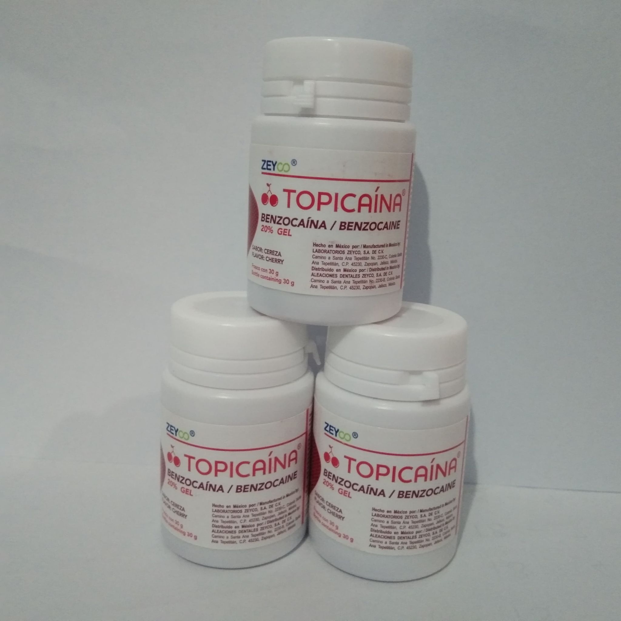 Zyco Topicaina Benzocaine 20 % Gel (Cherry Flavor) | Lazada PH