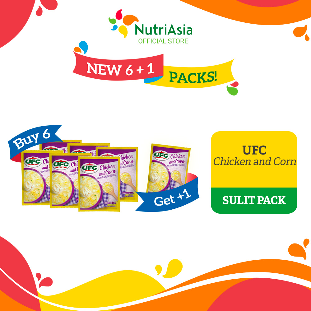 UFC Chicken and Corn 60 g 6+1 Sulit Pack | Lazada PH