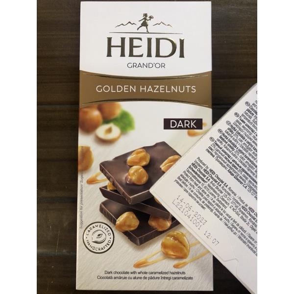 Heidi Chocolate from Switzerland 80-100 grams (Keto-approved Intense ...