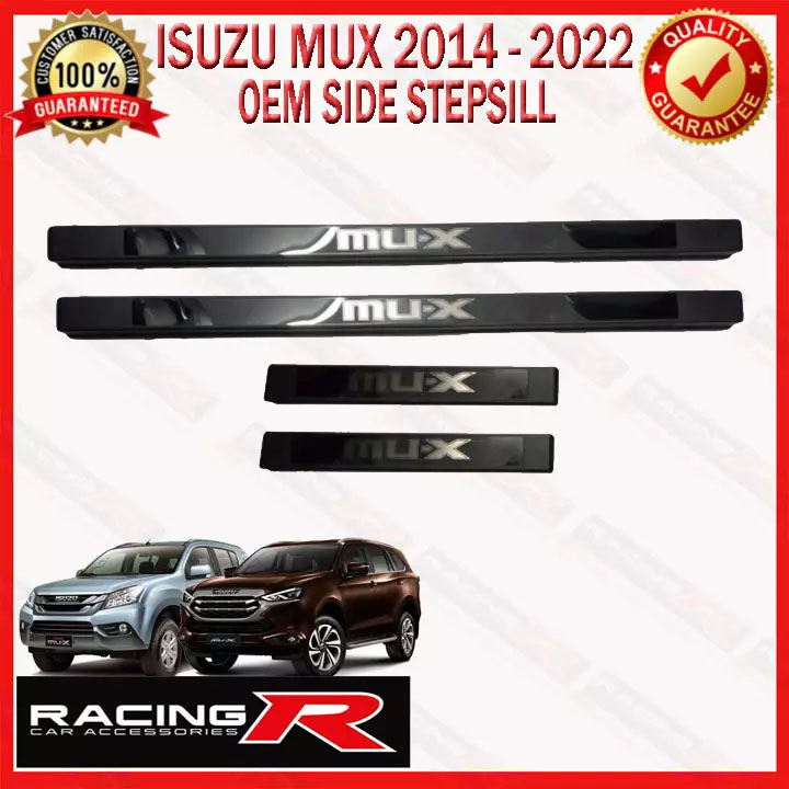 Isuzu Mux 2014 to 2024 Side Stepsill ( Step Sill ) ( mu-x ) ( Car Accessories ) 20 15 2016 2017 ...