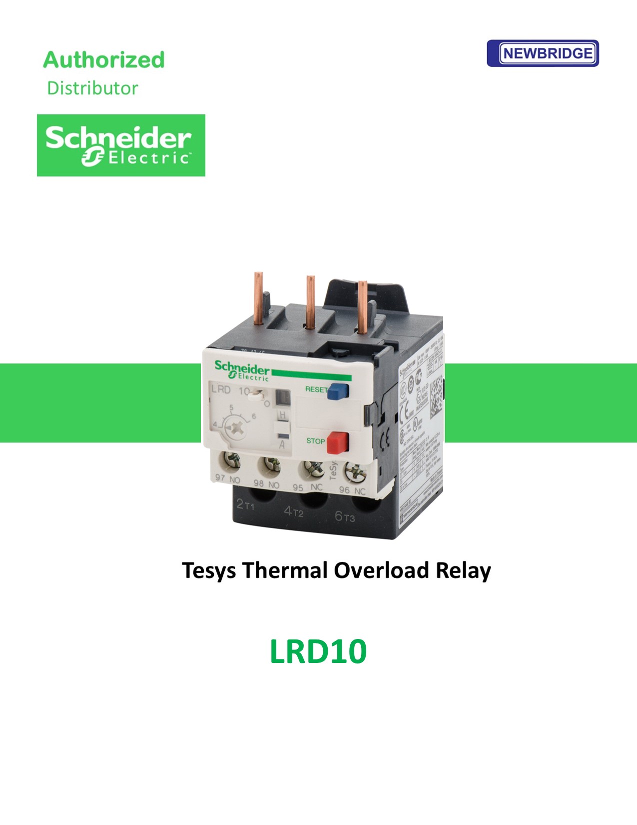 TeSys LRD thermal overload relays - 4...6 A - class 10A by Schneider ...