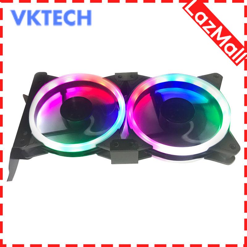 PCI Slot Dual Fan Mount Rack Bracket 90mm 120mm for Desktop Graphics ...