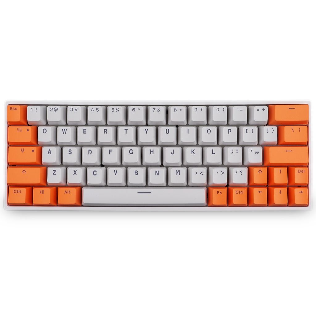 ~ RK Keycaps 64 68 Keys PBT Material, OEM Profil Doubleshot Mechanical ...