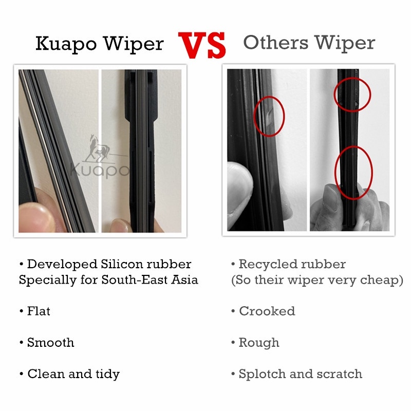 (Kuapo Quality) Nissan NV350 Wiper Blade for 2016 to 2022 model UR VAN ...