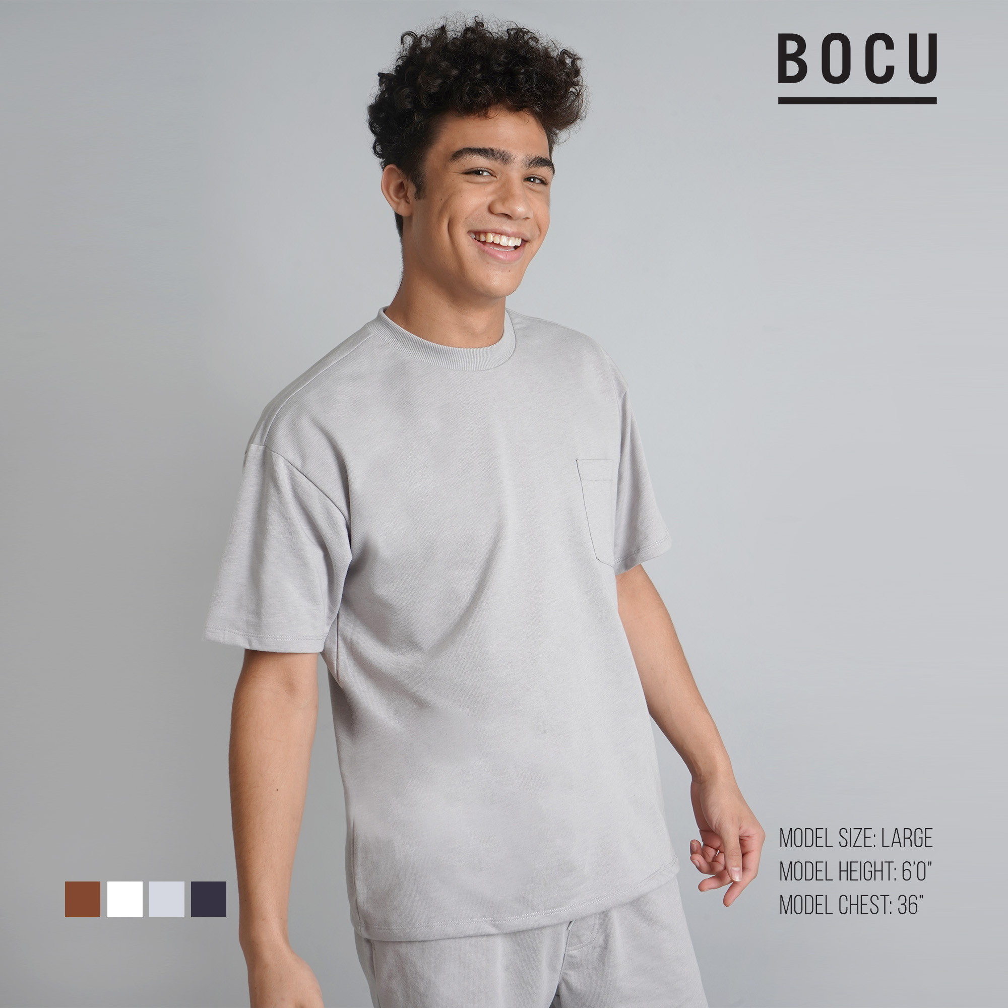 BOCU Everywear T-Shirt with Pocket for Men and Women | Lazada PH