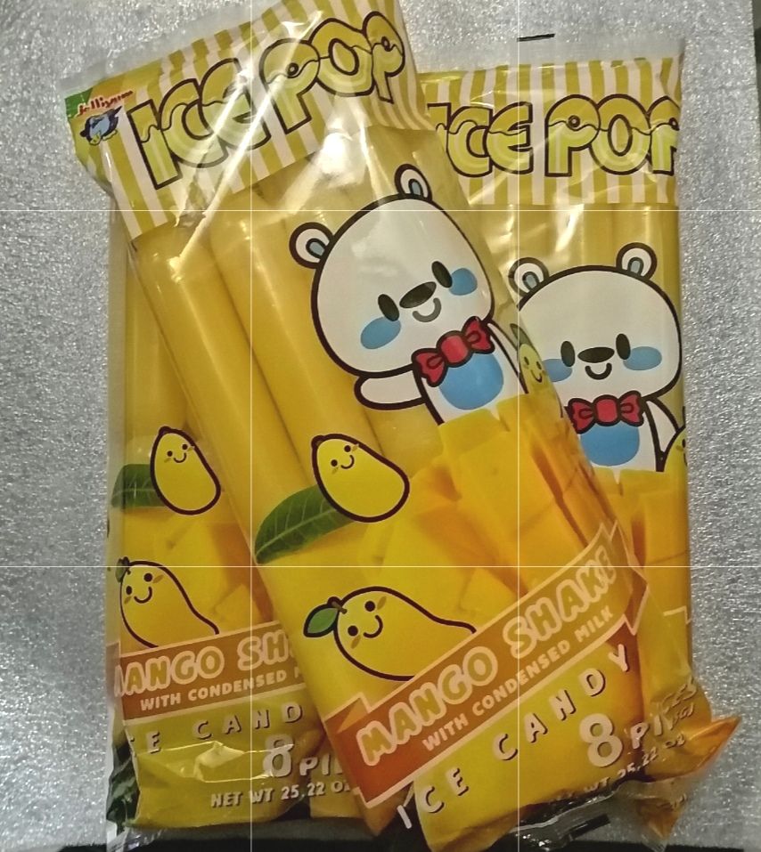 Jelliyum Ice Pop Mango Shake Ice Candy (3 packs x 8pcs) | Lazada PH