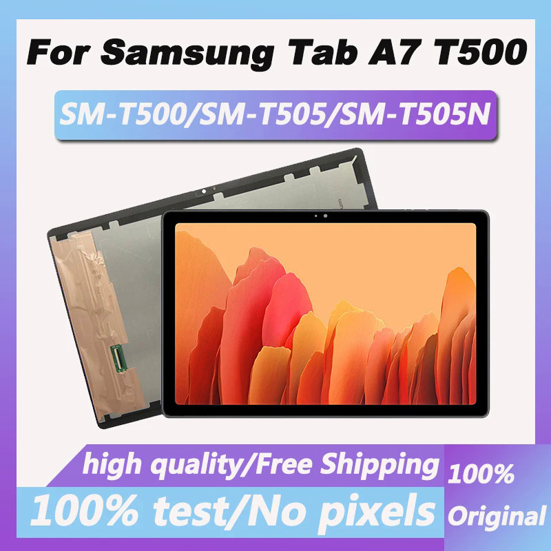 10.4 ''original display for Samsung Galaxy Tab A7 10.4 2020 T500 T505 t505n LCD touch screen for ...