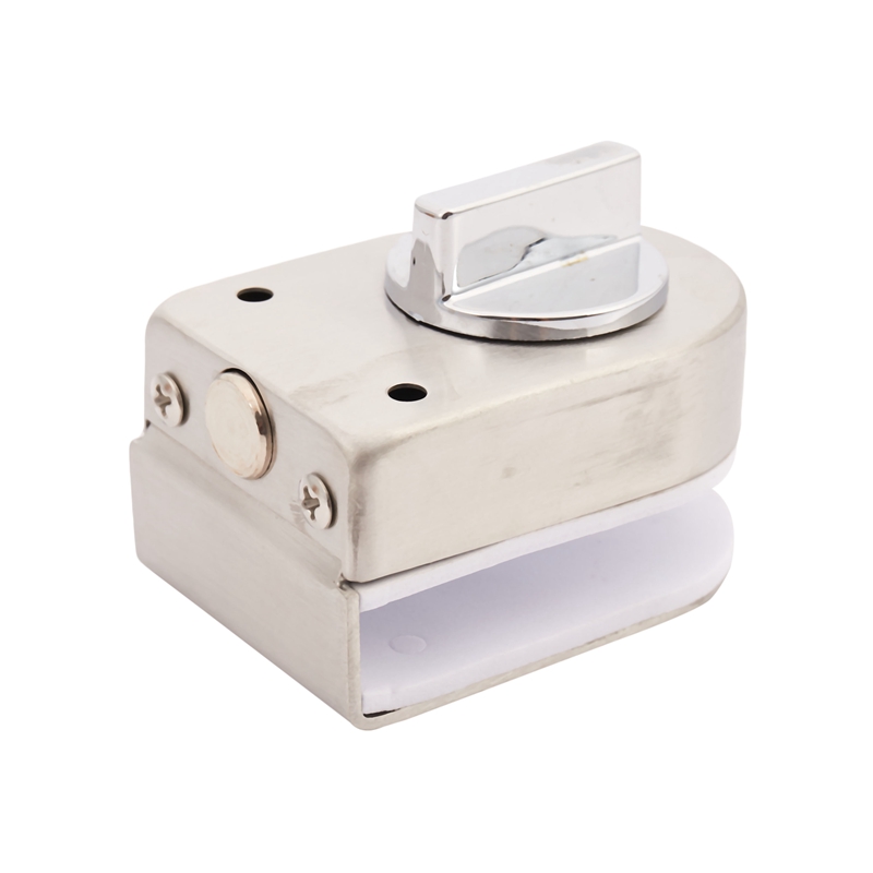 Glass Sliding Door Latch Lock Non-Apertured Stainless Steel Glass Door ...