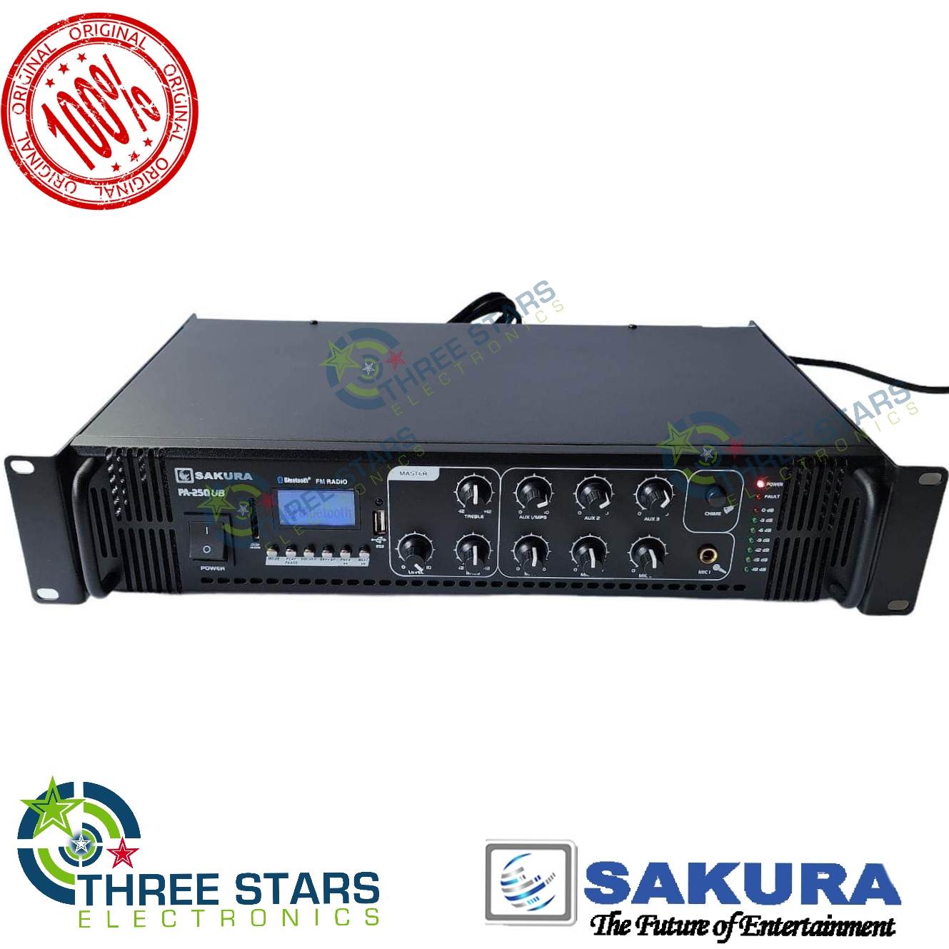 Sakura PA-250UB Public Address Amplifier 250 watts | Lazada PH