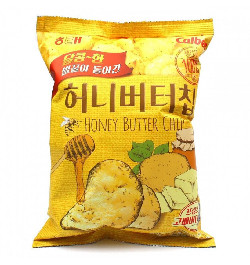 Haitai Calbee Honey Butter Chip (Original / Dulce de Lec he) 60g ...
