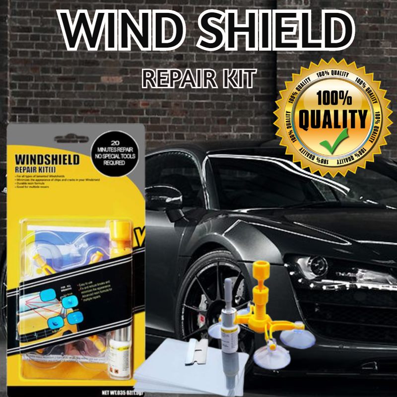 Wind Shield Repair Kit Glass Corrector Set Windscreen Tool Crack ...