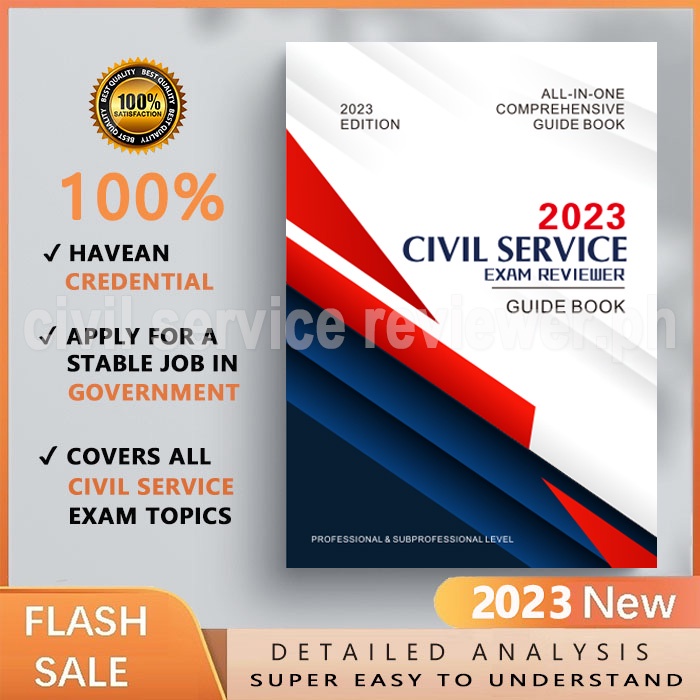 Immediate delivery cse reviewer civil service reviewer exam 2023 ...
