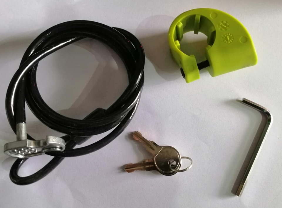 buzzrack cable lock | Lazada PH