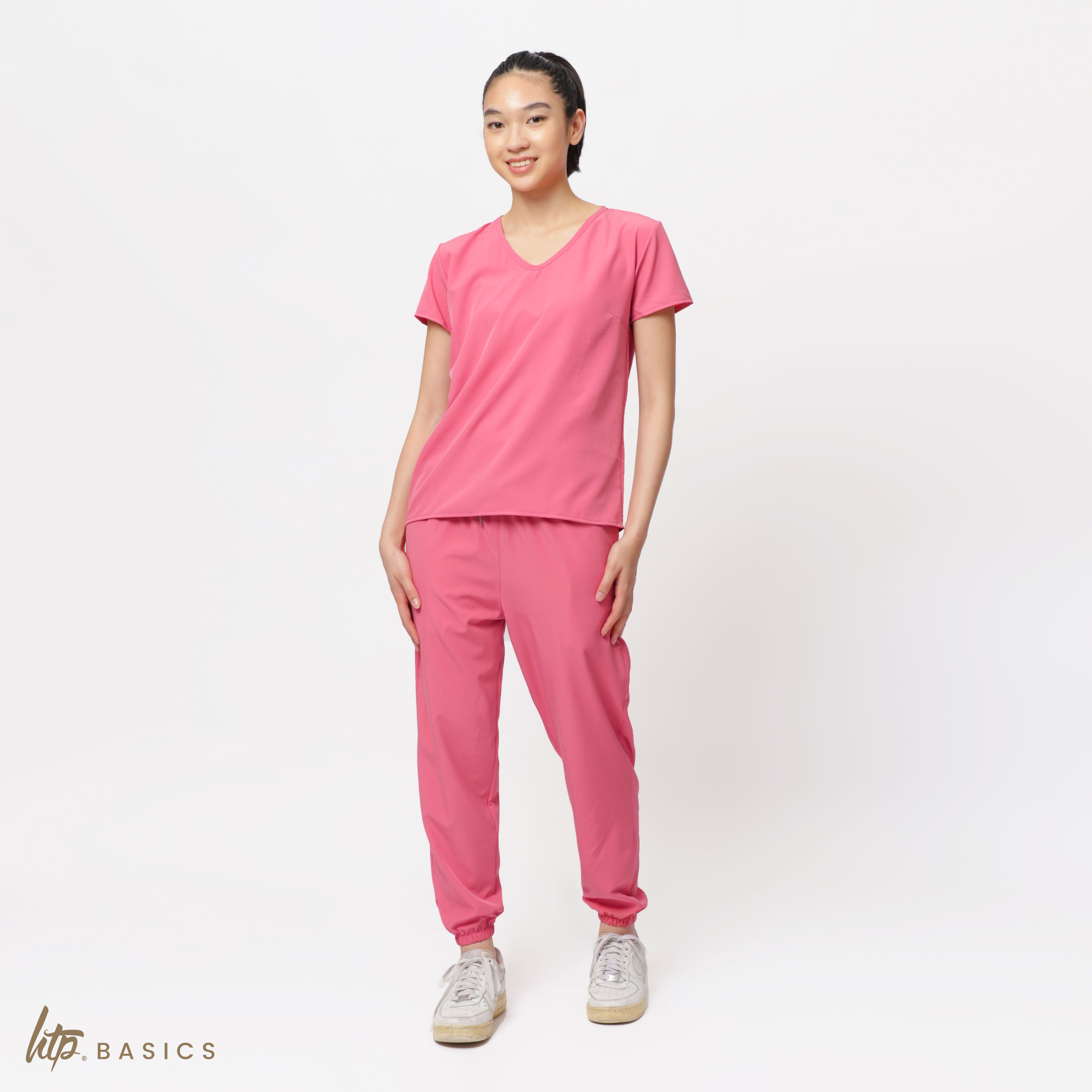 HTP Basics Women Unifit Scrub Suit (Work Basics Top & Sweatpants) | For ...