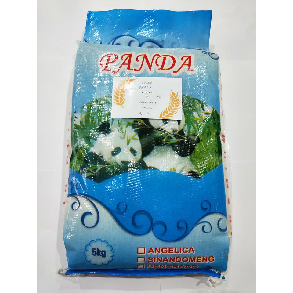 GTGC Panda Delicious White Rice Bigas 5Kgs | Lazada PH