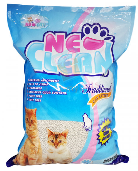 Neo Clean Traditional Cat Kitten Litter 8.5 kilos 10 liters 100% ...