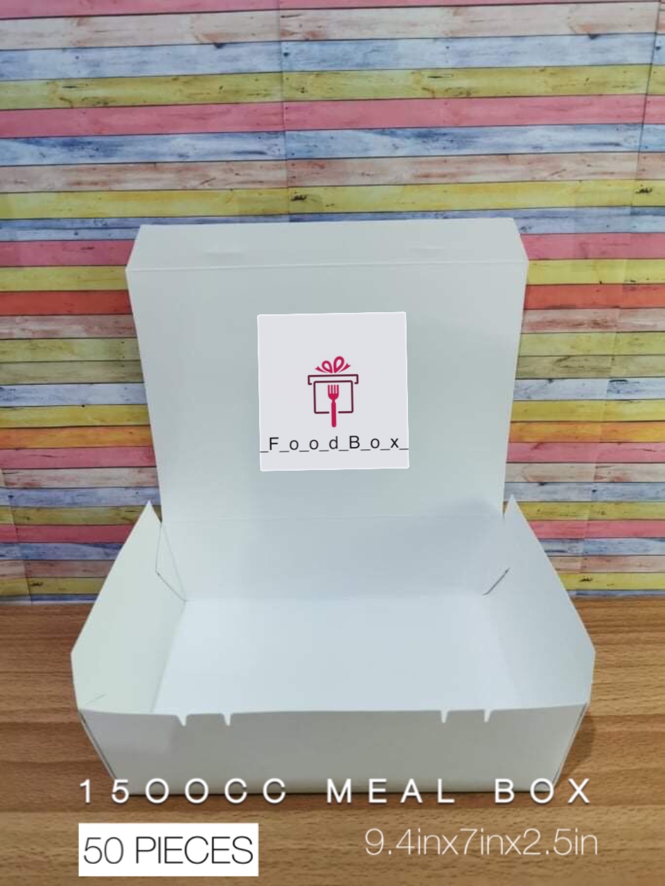 1500cc Paper Meal Box / Meal Box / Food Box 50pcs | Lazada PH