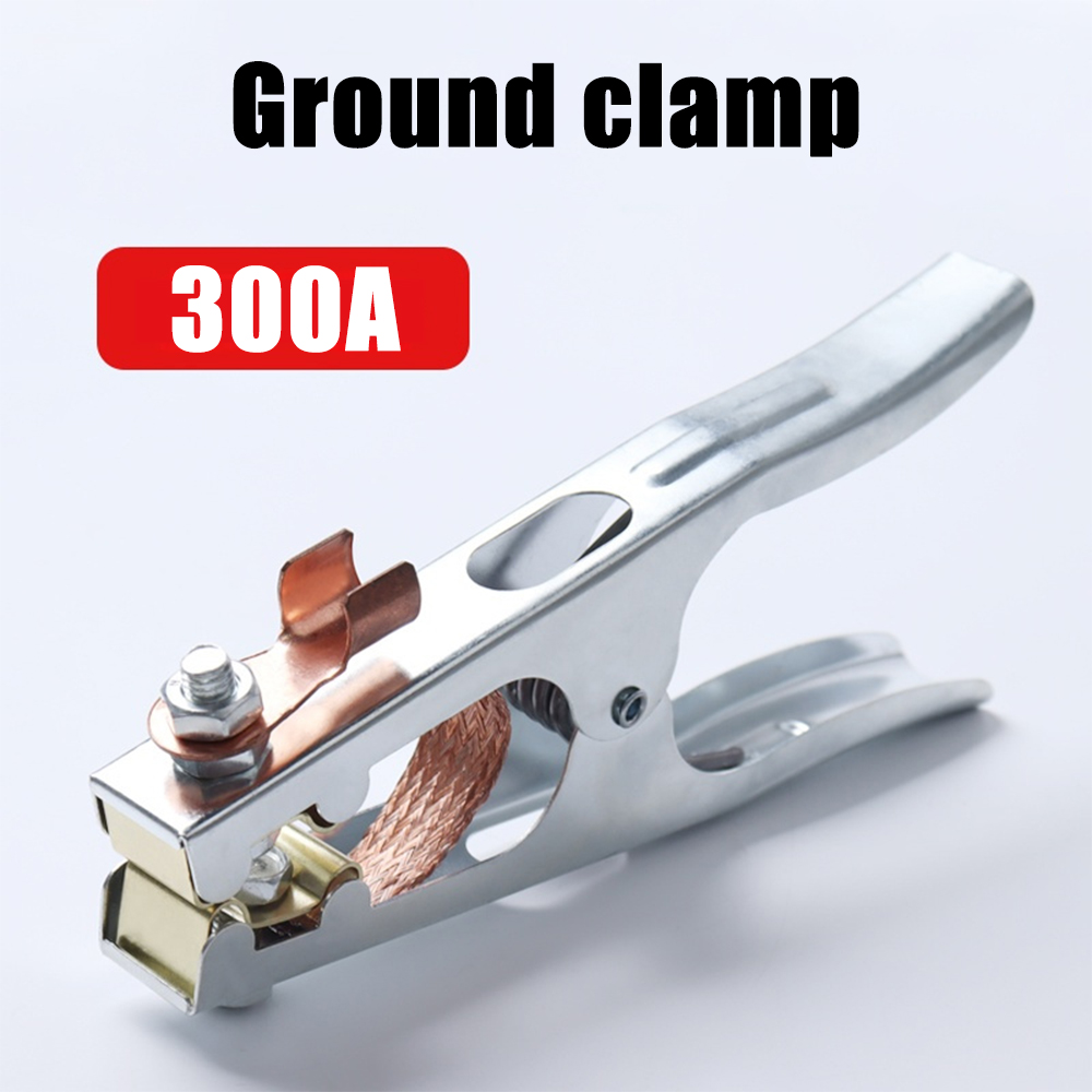 Welding Earth Ground Cable Clamp Welding Electrode Holder Grounding ...