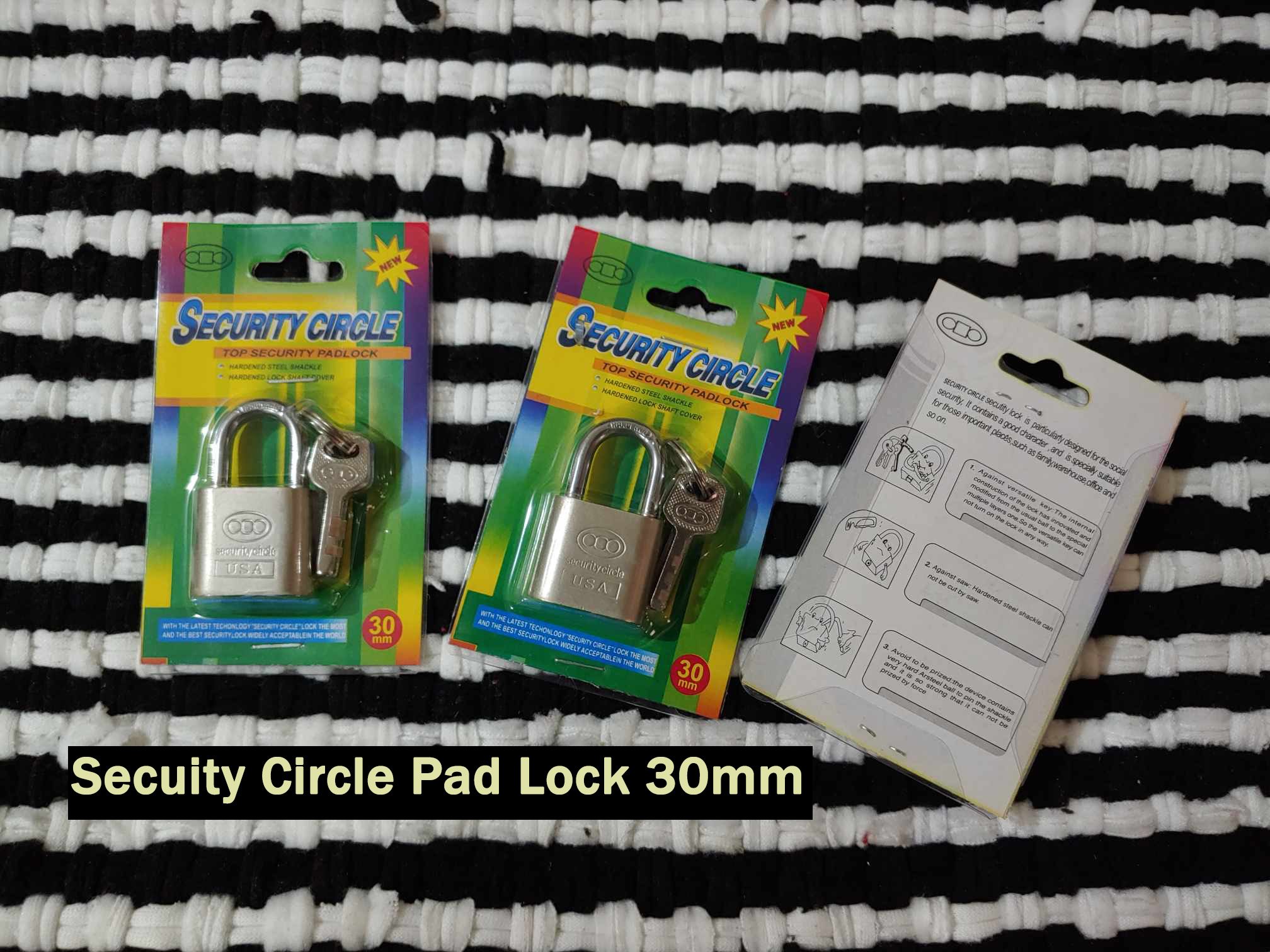 Secuity Circle Pad Lock | Lazada PH