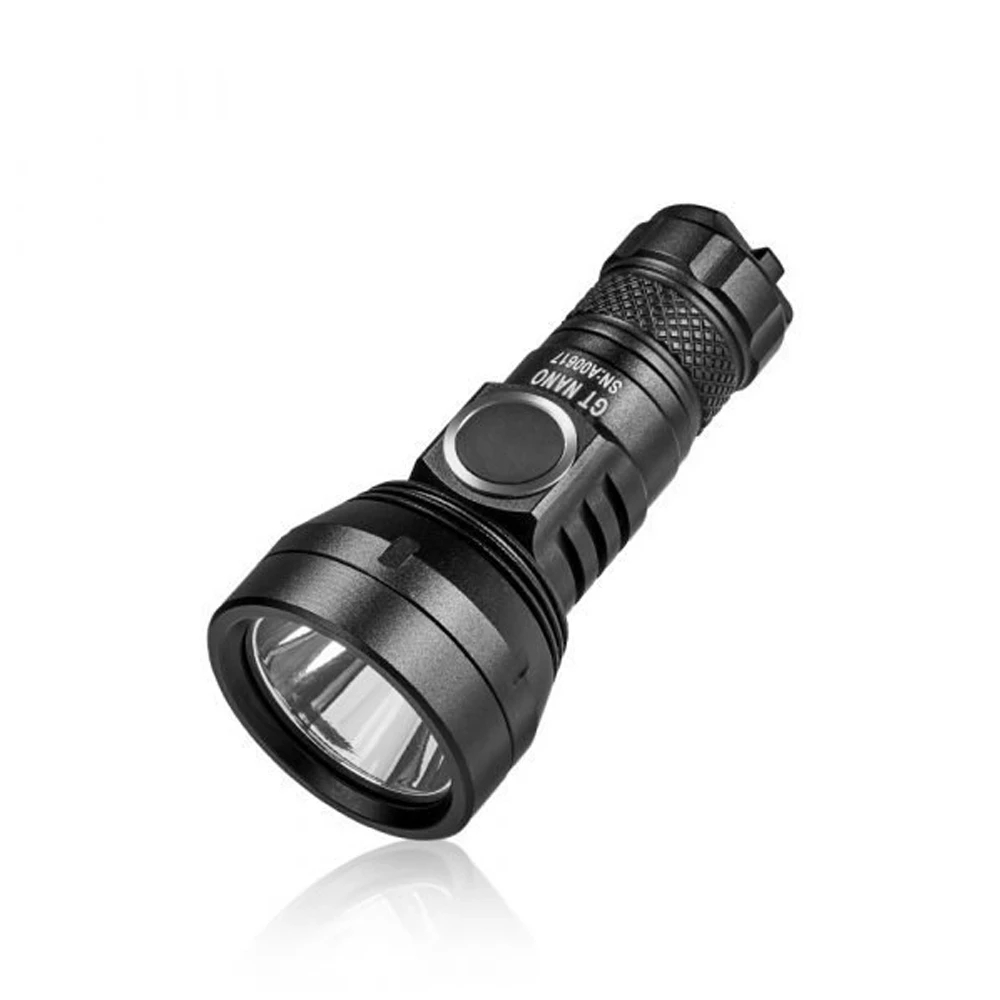 CWLUMINTOP GT Nano Thumb-Size EDC Flashlight Cold White max 450 lumen ...