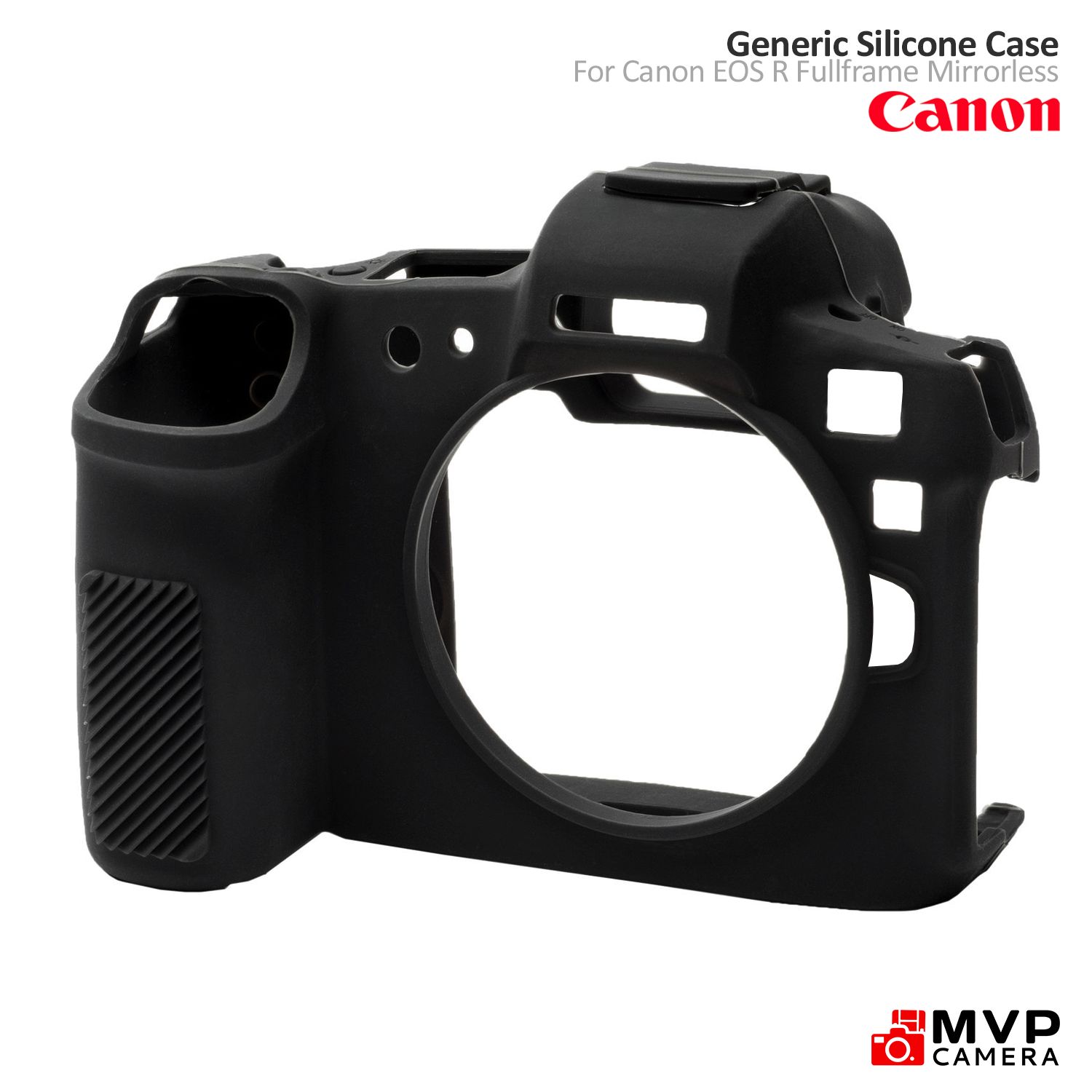 Silicone Case Canon EOS R (BLACK) MVP CAMERA | Lazada PH