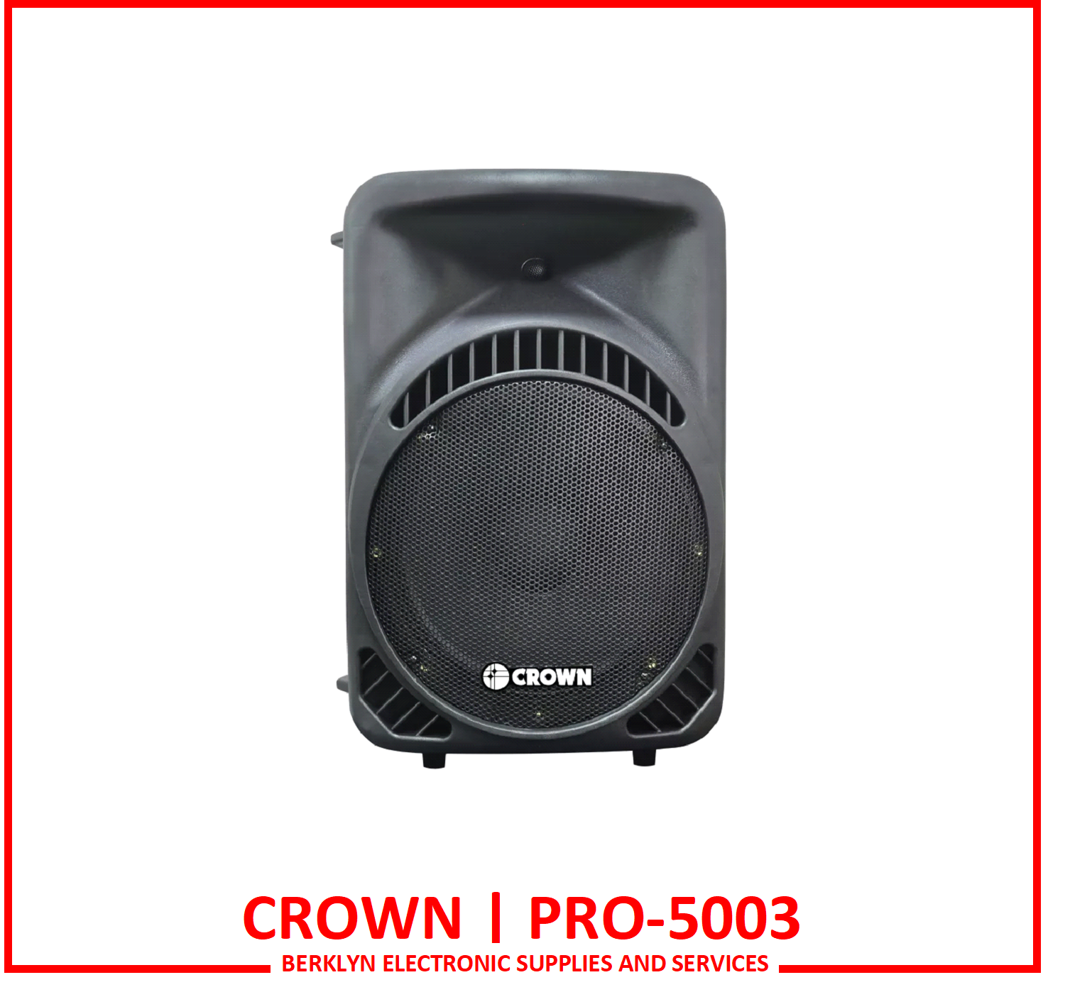 Crown PRO-5003 PROFESSIONAL INSTRUMENT SPEAKER SYSTEM BAFFLES | Lazada PH