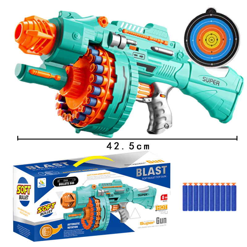 Toy Gun For Kids Electric Toy Gun pellet Toy Guns For Boys Soft Bullets ...