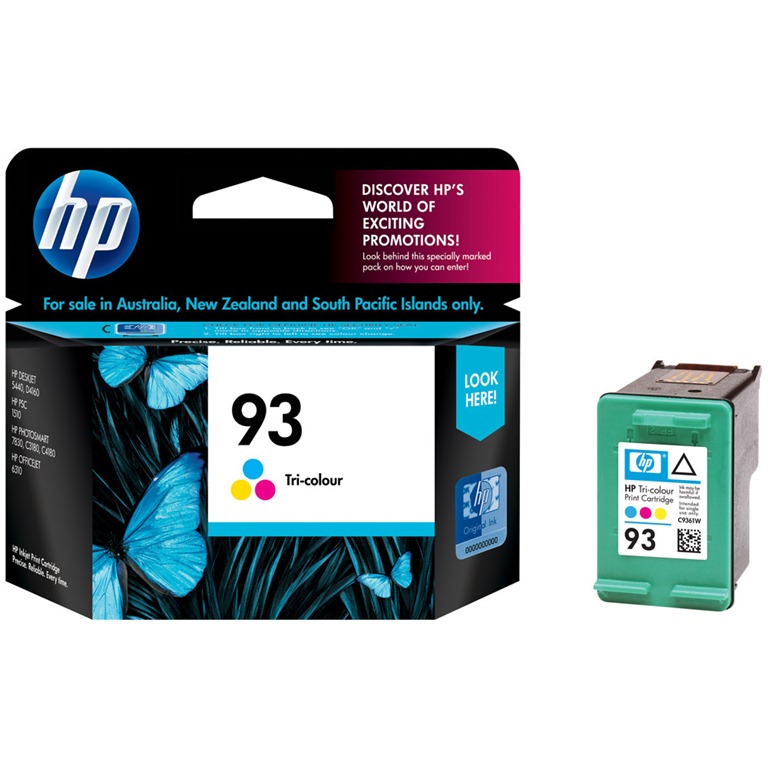 HP ink 93 Tri-color Original Ink Cartridge, (C9361WN) | Lazada PH