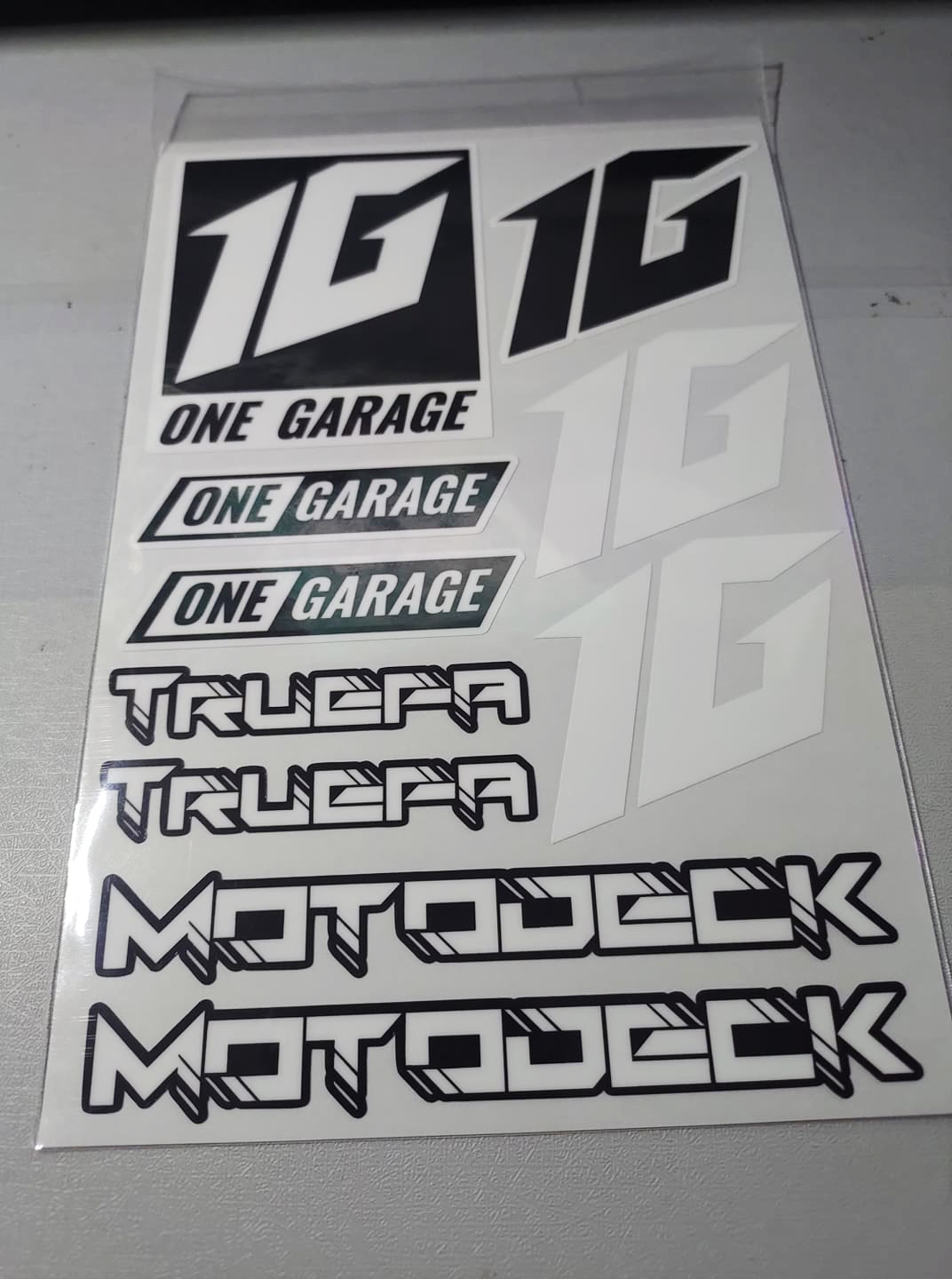 1G One Garage Motodeck inspired Stickers set | Lazada PH