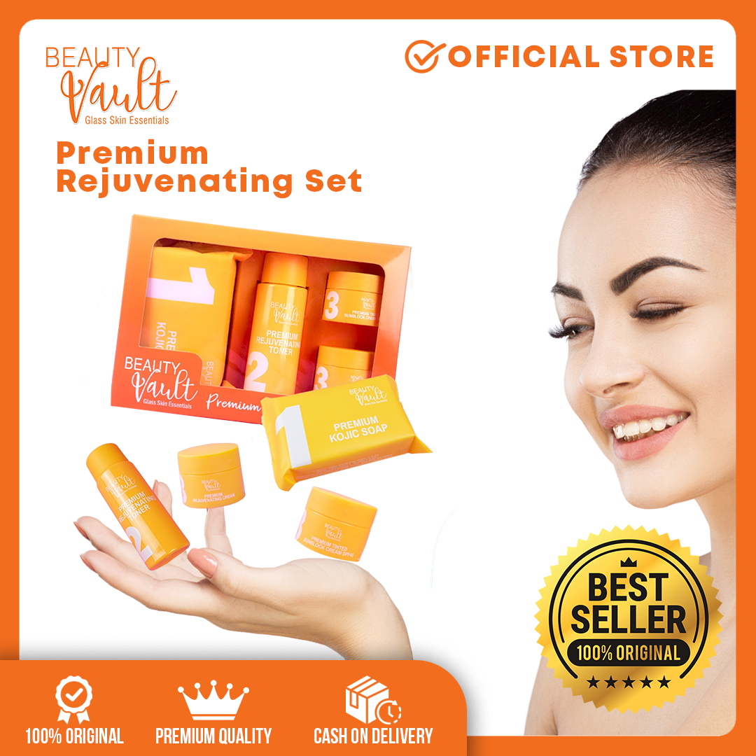 [🔥BEST SELLER] Original Beauty Vault Premium Rejuvenating Set Skin Care for Younger, Fairer and ...
