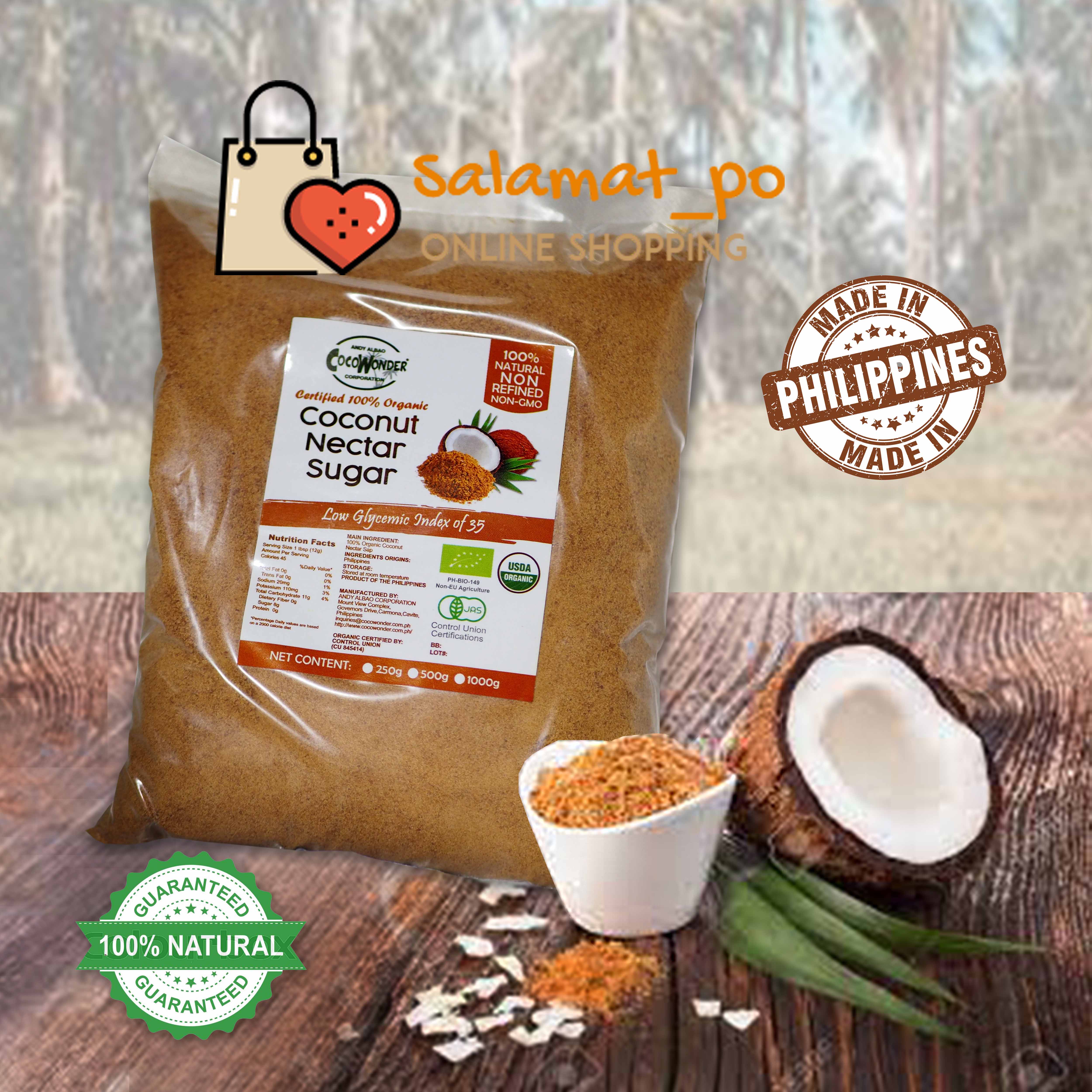 Coconut Nectar Sugar 500g by CocoWonder | Lazada PH
