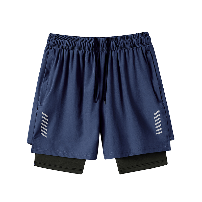 8140# Men's Sports DRI-FIT Taslan Running shorts with cycling and ...