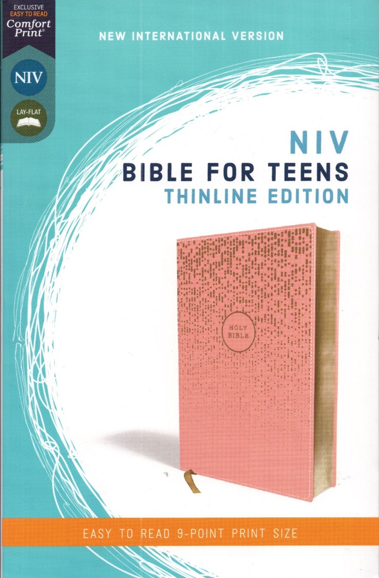 PCBS NIV Bible for Teens Thinline Edition (POINT TYPE 9) Lay-Flat New ...
