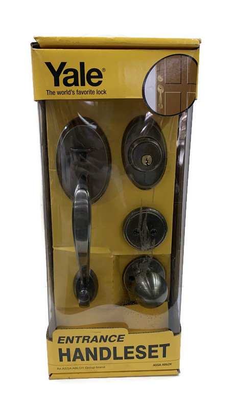 Yale Entrance Handle Set (4 pcs.) - Antique Brass ST/CA5057 US5 | Lazada PH