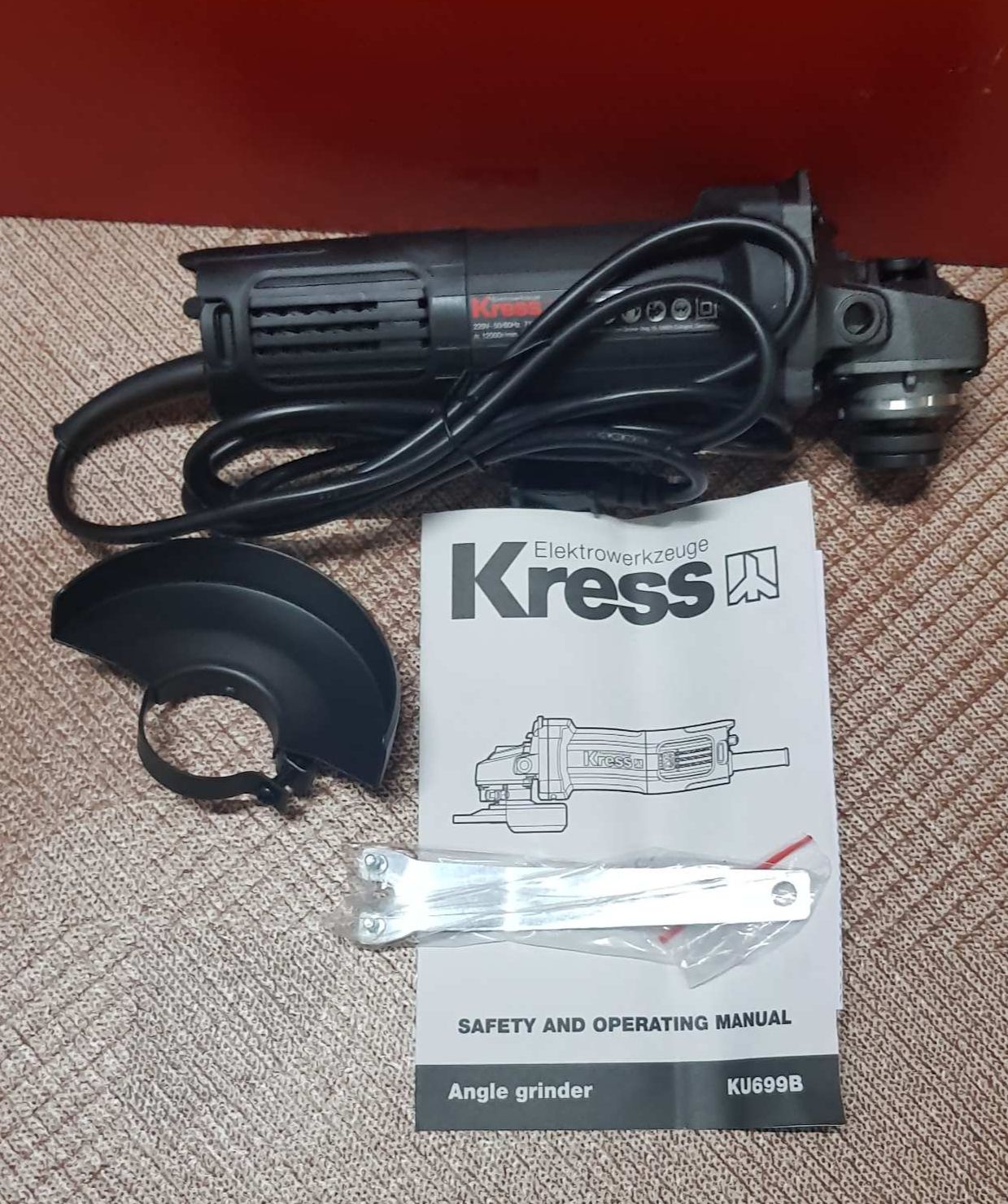 KRESS ANGLE GRINDER 100MM 710W KU699B | Lazada PH