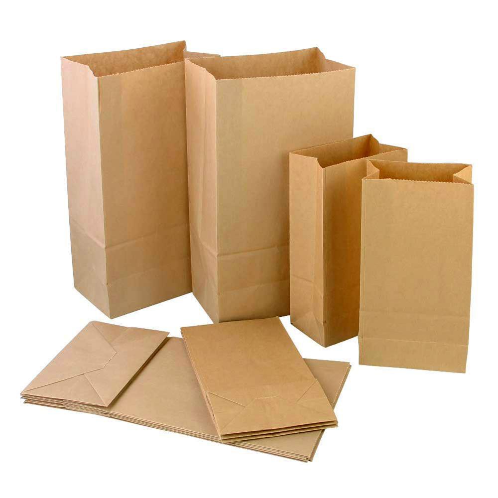 (Large) Brown Paper Bag/Brown Supot (APPROX 100pcs) | Lazada PH