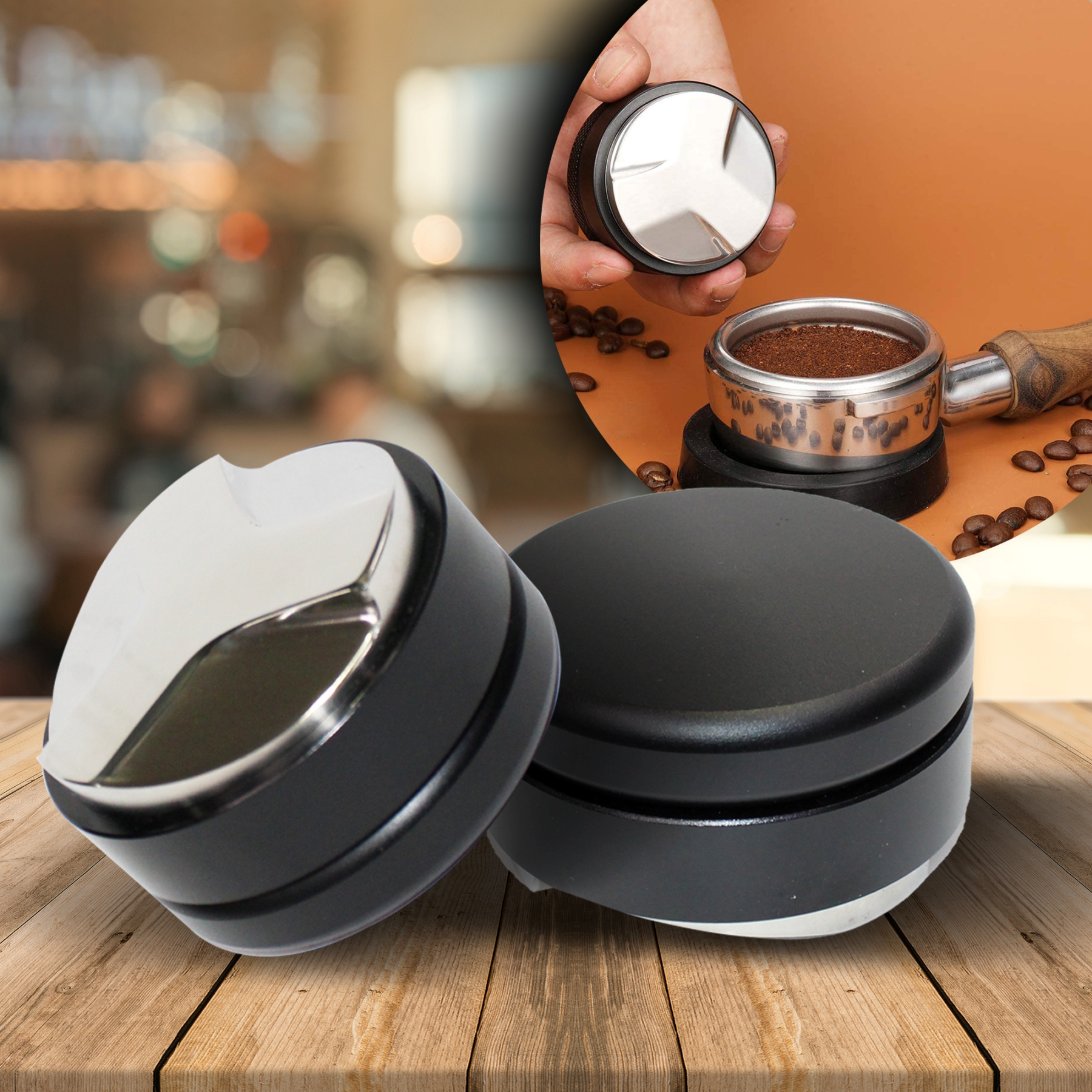 Coffee Beans Distributor & Tamper (58mm) | Lazada PH