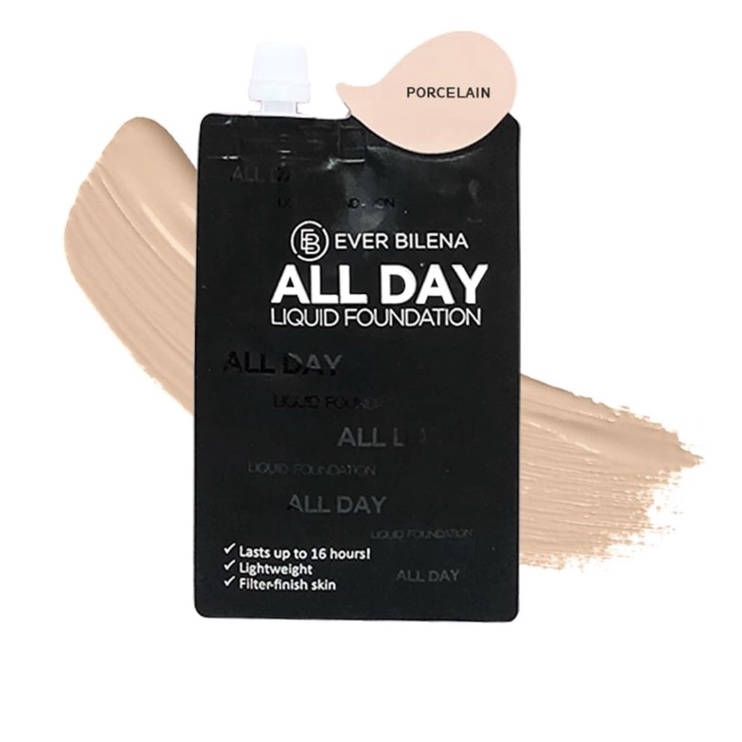 Brand New Auth Ever Bilena All Day Liquid Foundation 10ml | Lazada PH