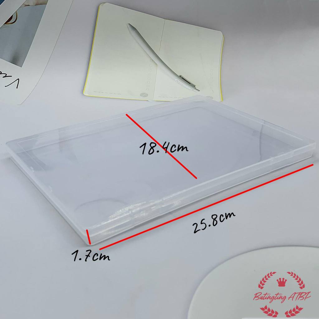 Empty Transparent Storage box clear rectangle plastic | Lazada PH