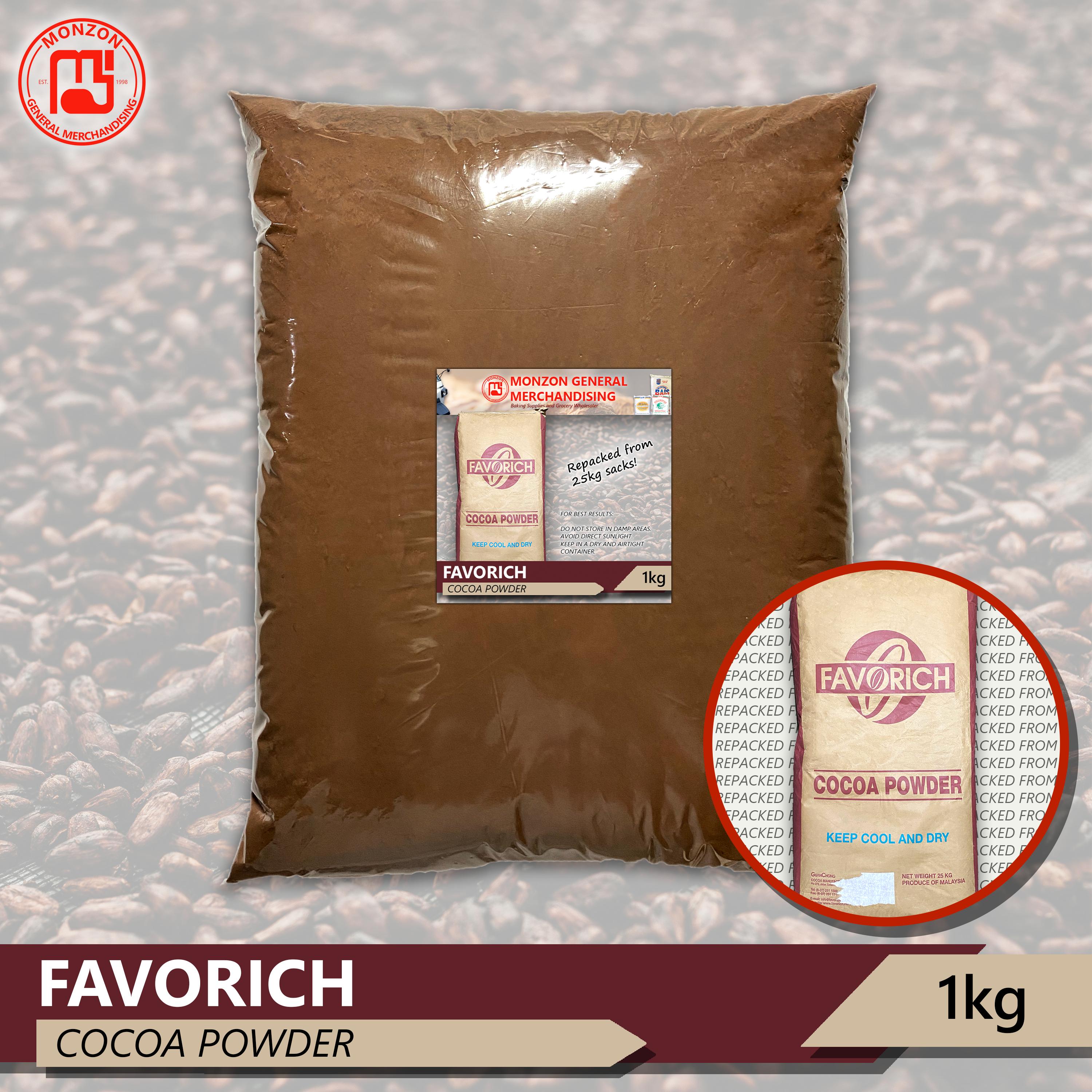 Favorich Cocoa Powder 1kg (Repack) | Lazada PH