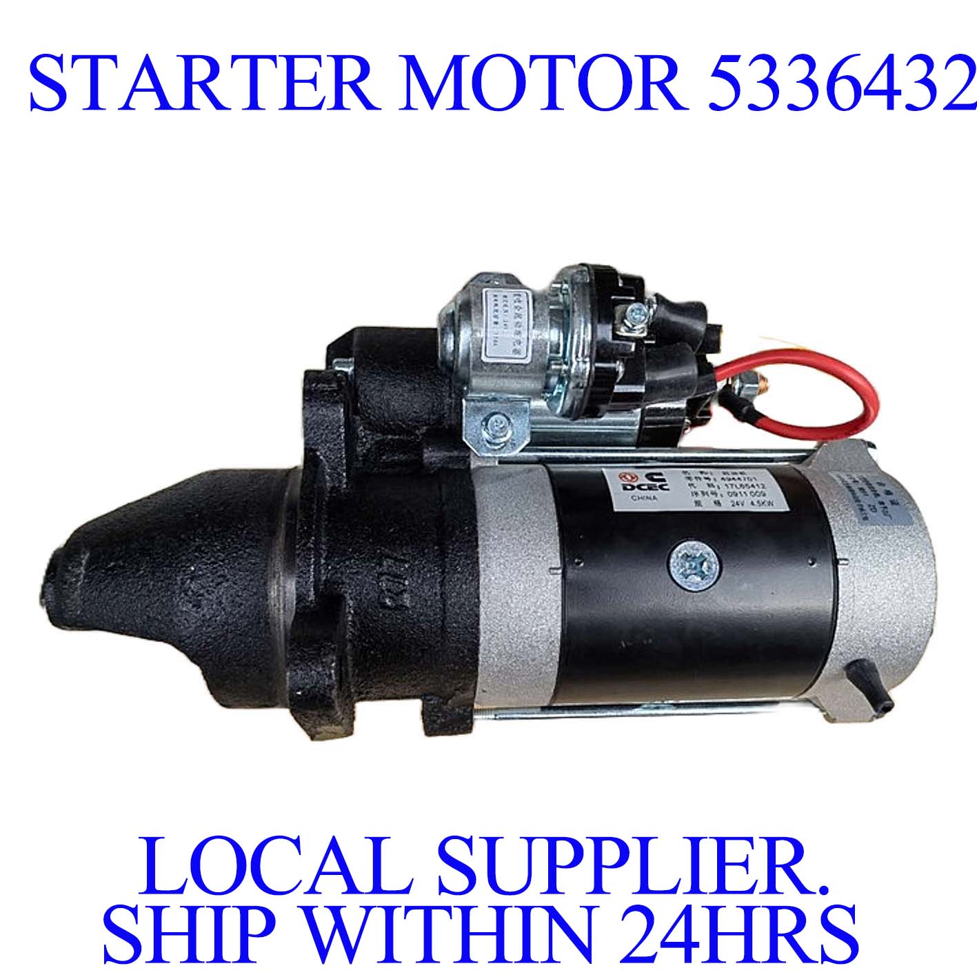 5336432 Starter Motor For Cummins Engine Diesel Generator | Lazada PH