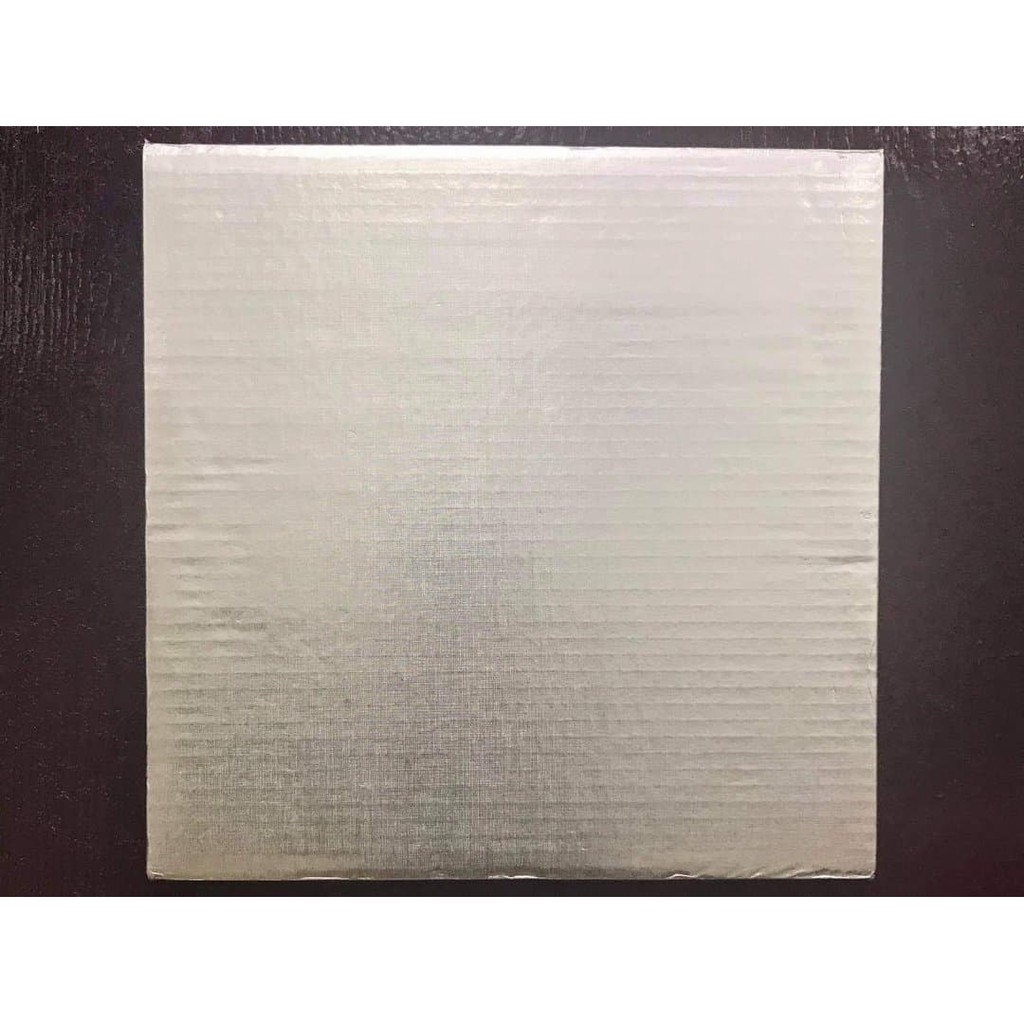 14X14 CAKE DRUM FOIL SILVER SQUARE | Lazada PH