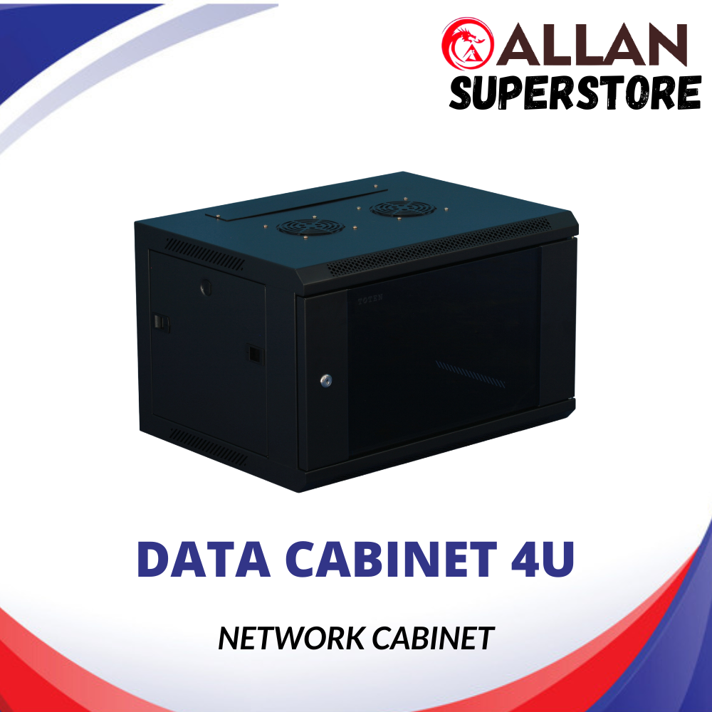 Allan Superstore 4U | 6U Data Cabinet |for CCTV | Network Data | | Lazada PH