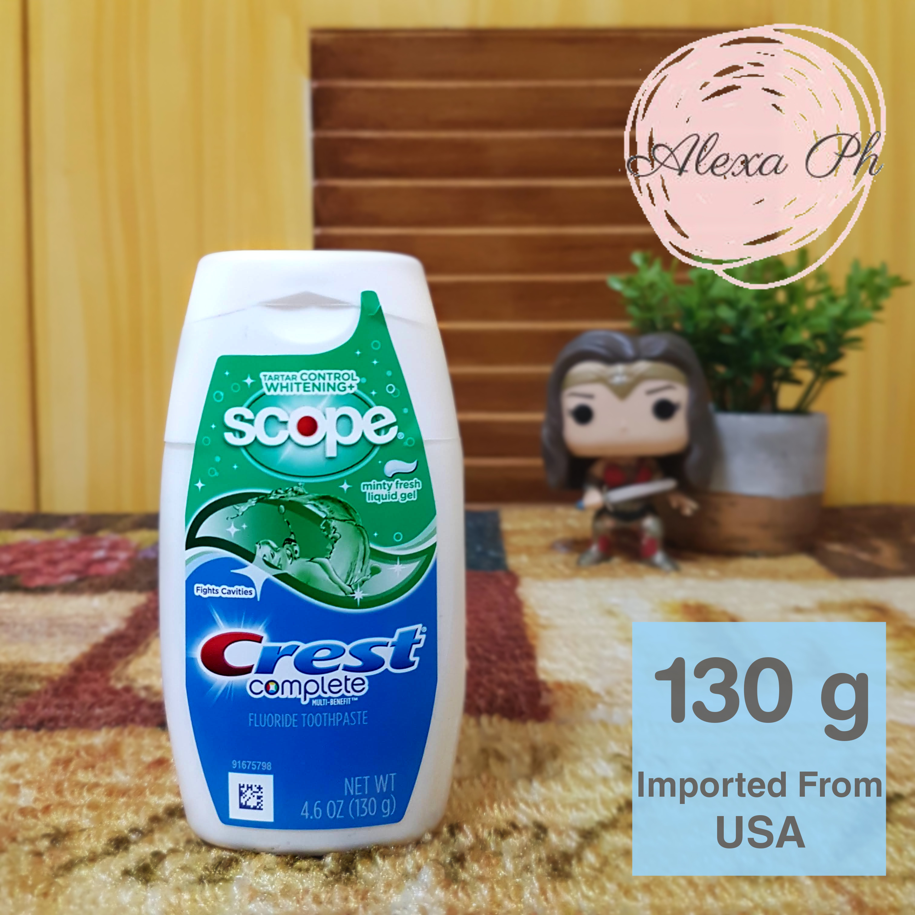 Crest, Complete Plus, 3 in 1 Scope Minty Fresh Liquid Gel, Toothpaste ...